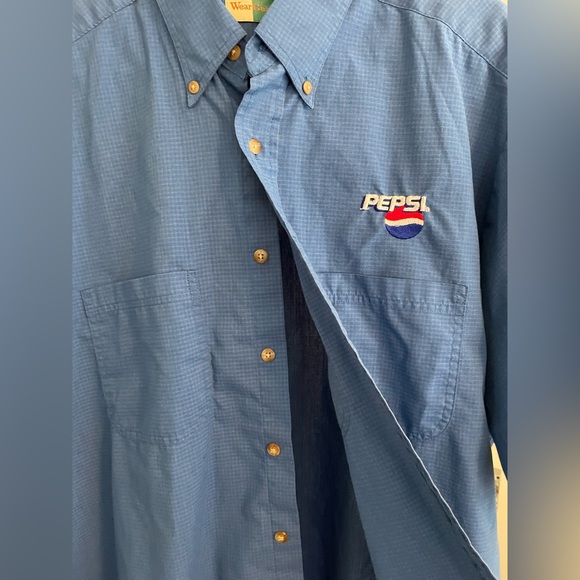 Shirts | Vintage Pepsi Button Up | Poshmark